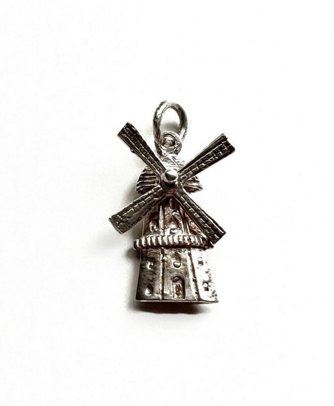 Vintage Windmill Mechanical Charm - 835 Silver - Souvenir of the ...