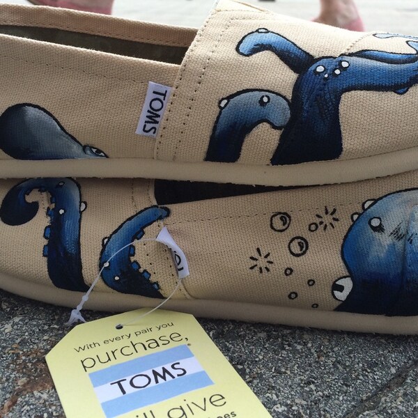Painted Toms - Etsy