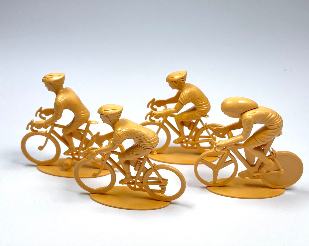 Cycling Figures Set of 4 French Cycling Figures Tour De France Climber ...