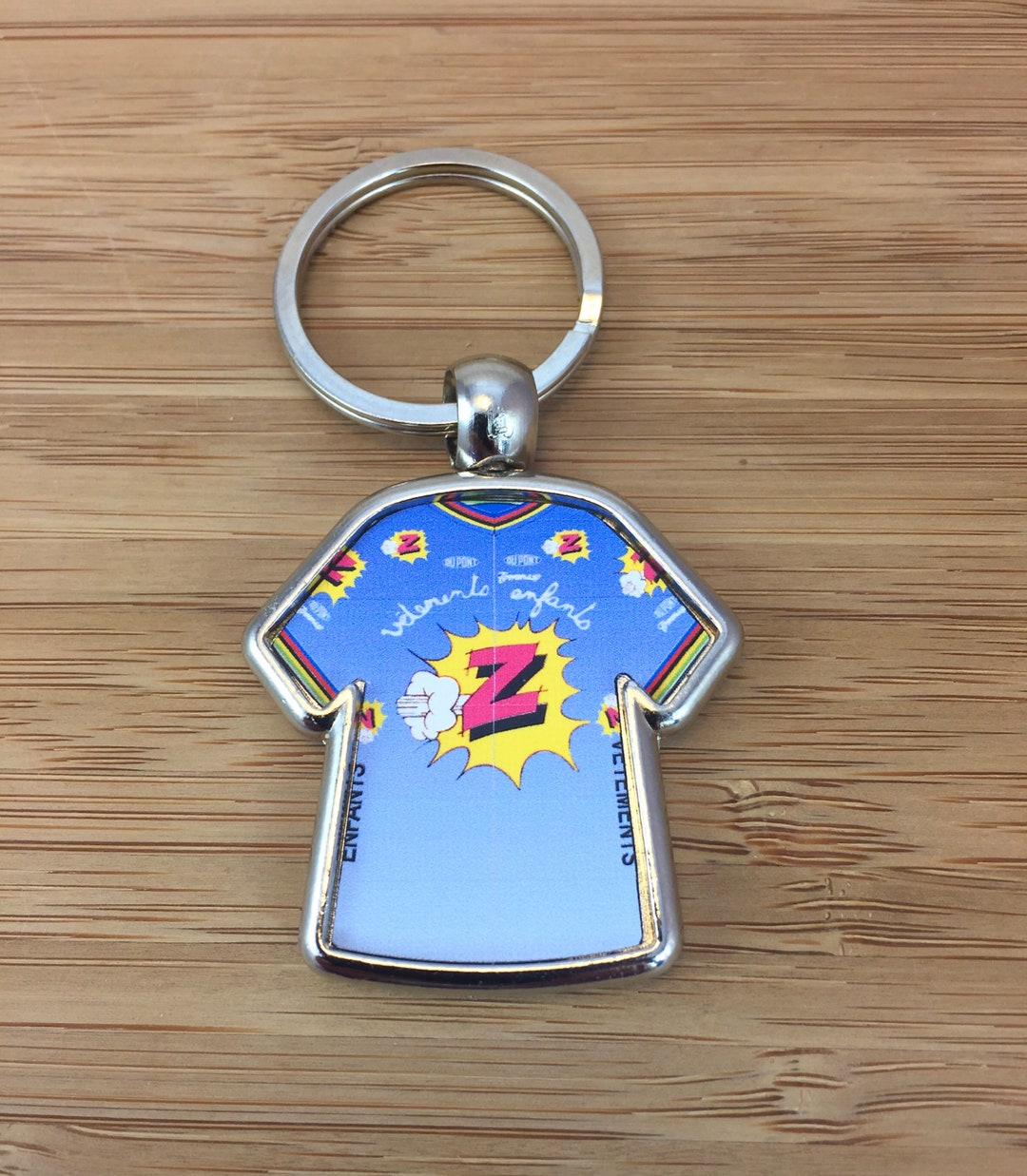 Team Z Cycling Jersey Key Ring Vetements Enfants 1991 Tour De France ...