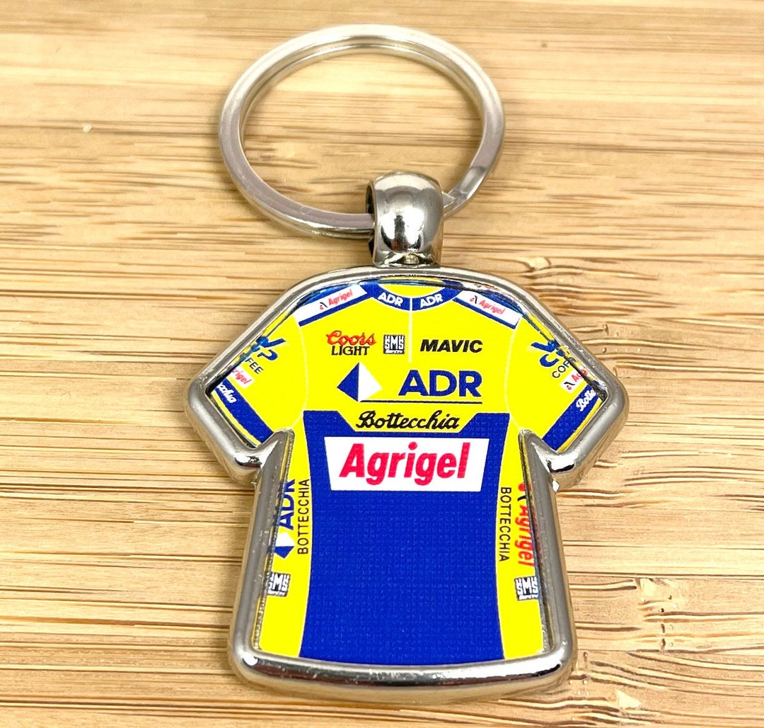 Greg Lemond ADR Tour De France 1989 Cycling Jersey Key Ring Metal ...