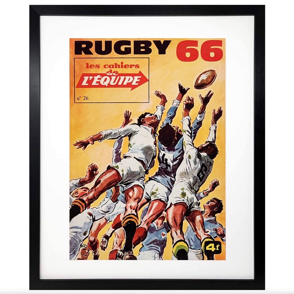 Rugby Art - Etsy