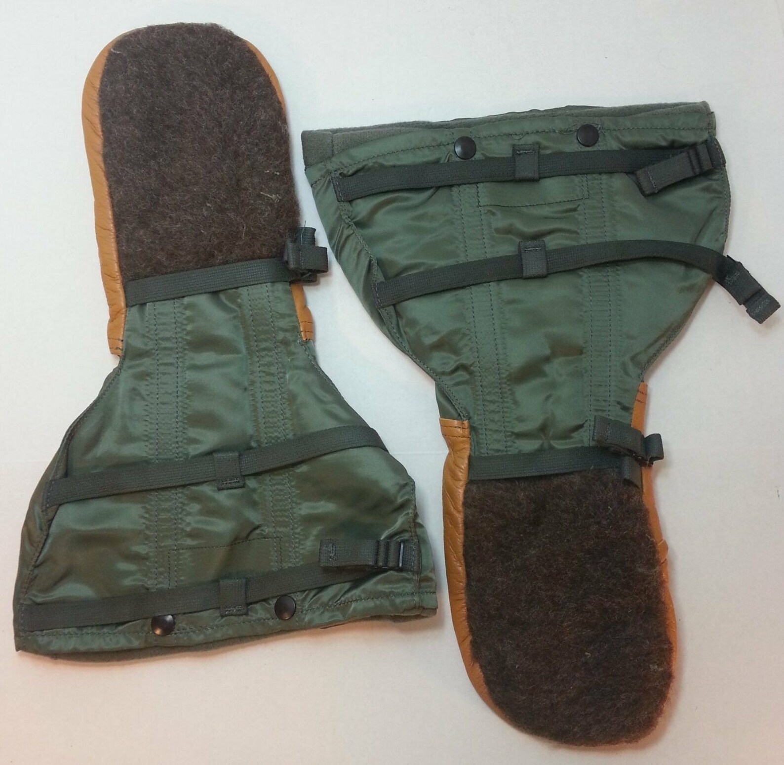 New US GI Arctic Military Mittens Air Force Alpaca Wool Cold Weather ...