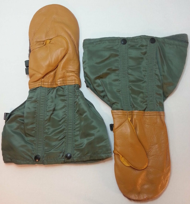 New US GI Arctic Military Mittens Air Force Alpaca Wool Cold Weather ...