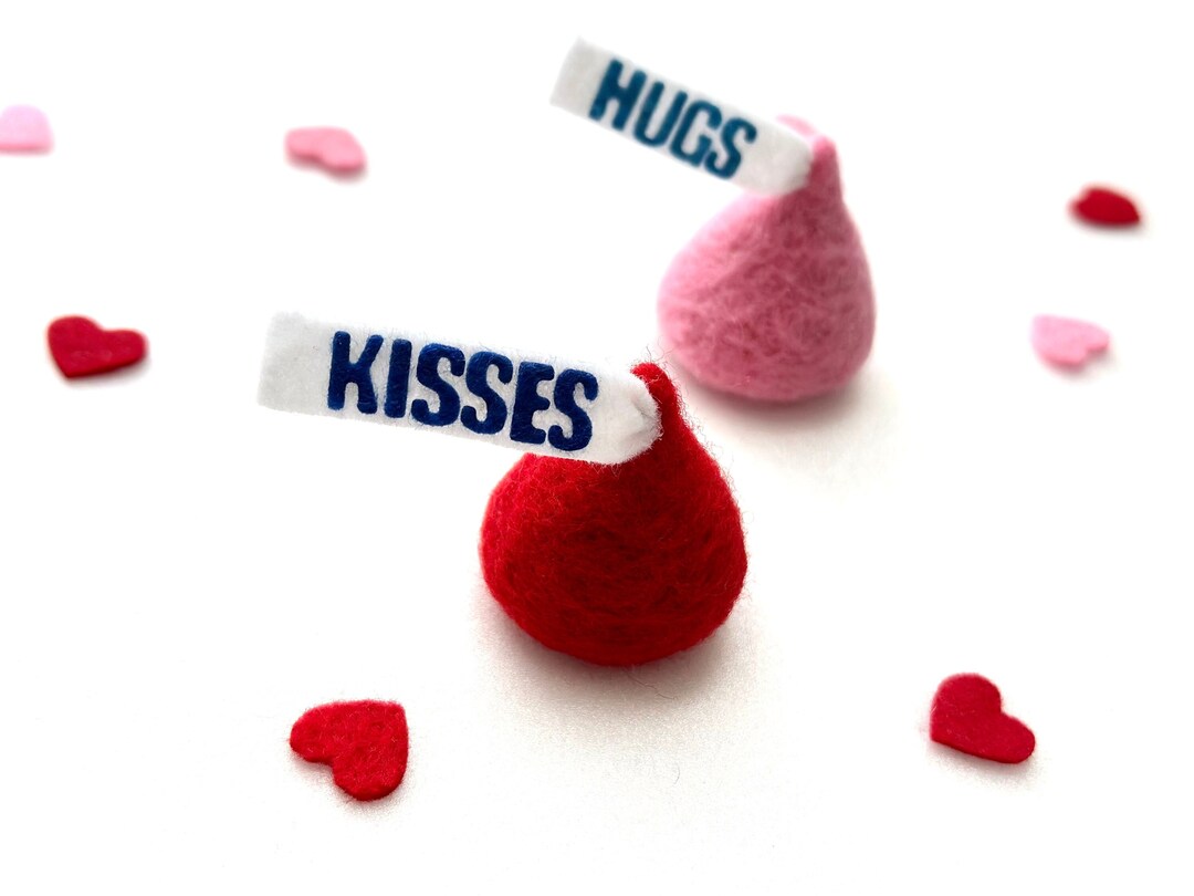 Hersheys Kisses Hugs Felted Hersheys Kisses Valentines Day Headband ...