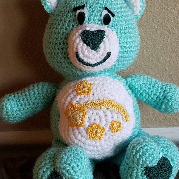 Crochet Care Bear - Etsy