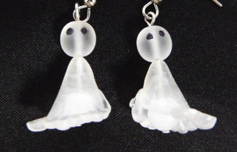Ghost Earrings Halloween Earrings - Etsy