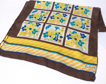 Silk Scarf Vintage - Etsy