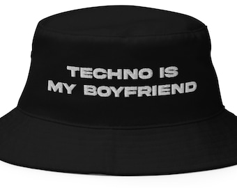 Techno Bucket Hat - Etsy