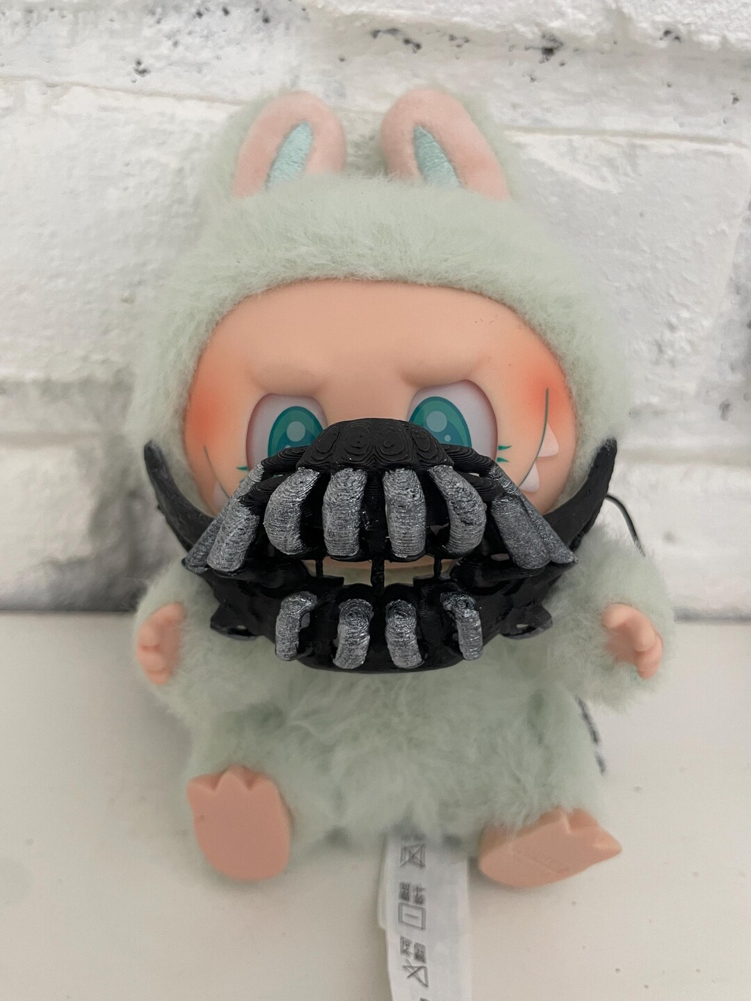 Labubu Mask Hand-painted Inspired by Bane Bane Inspired Artistic ...