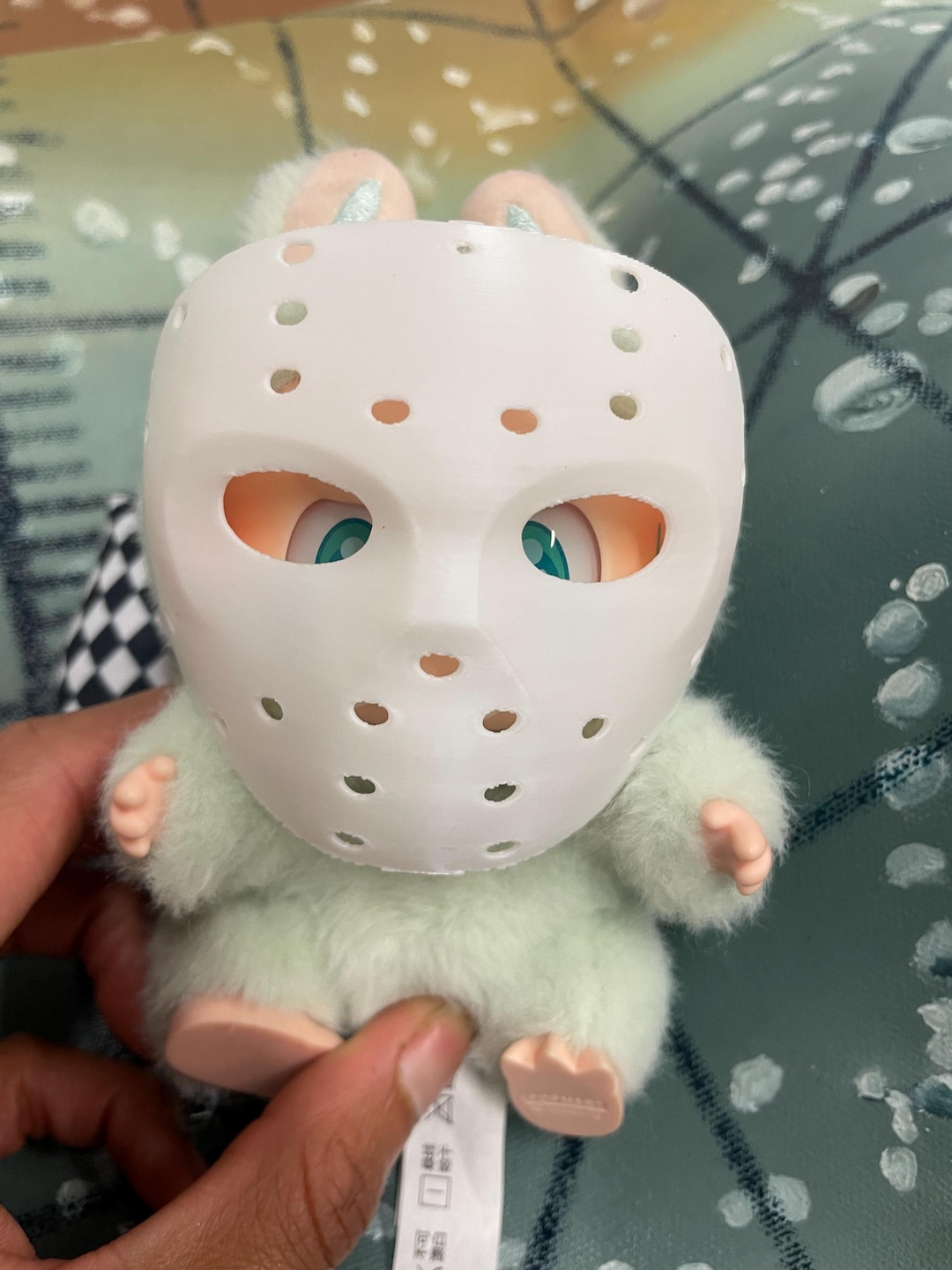 Hockey Mask for Labubu Perfect Fit - Etsy