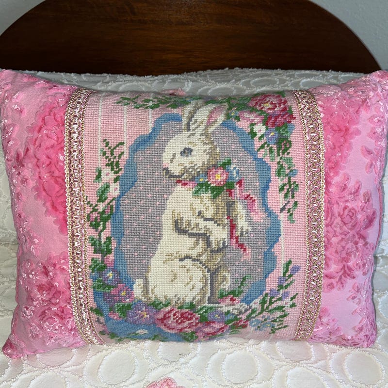 Baby Bunny Pillow - Etsy