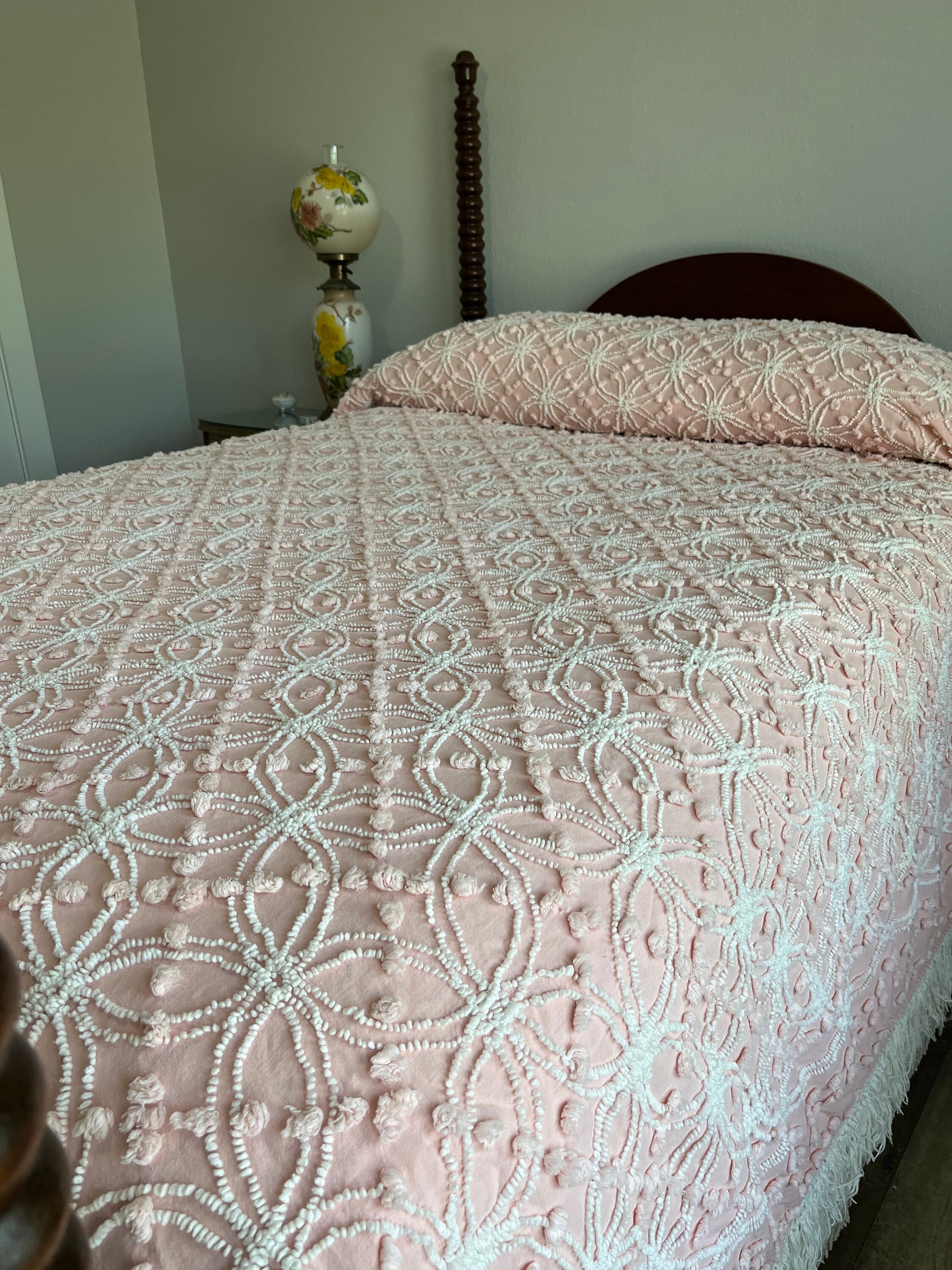 Chenille Cabin Craft Needle Tuft Bedspread Queen - Etsy