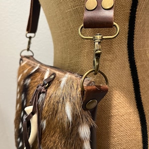 Axis Deer Hide Purse/crossbody MADE TO ORDER - Etsy