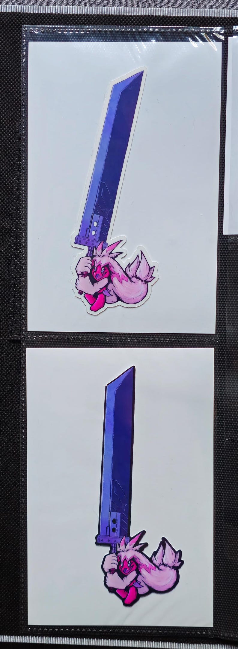 Pokemon Tinkaton Buster Sword Sticker | Vinyl Sticker | Holographic or ...