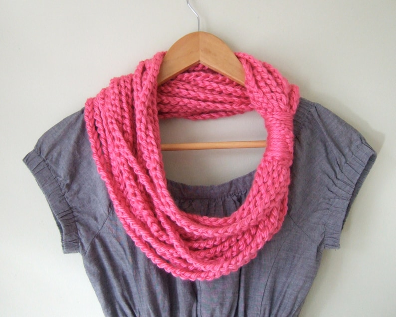 DIGITAL DOWNLOAD Chain Scarf Necklace Crochet Scarf Patterns | Etsy