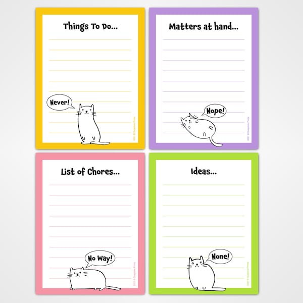Funny Notepad - Etsy