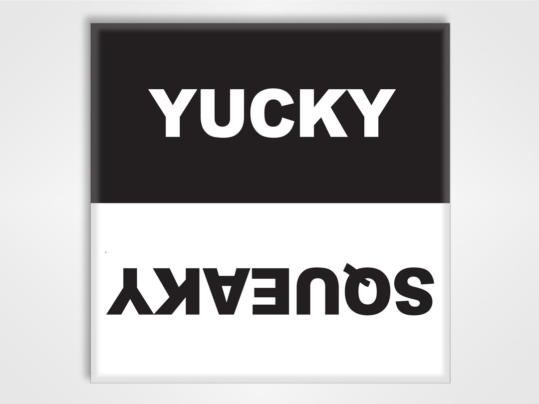 Clean Dirty Lavavajillas Magnet Sign Funny Yucky Squeacky Design - Etsy ...