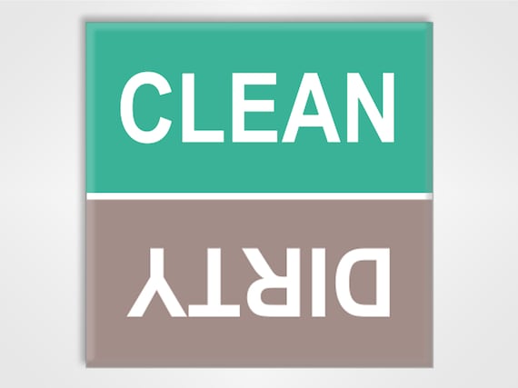 Dirty Clean Sign
