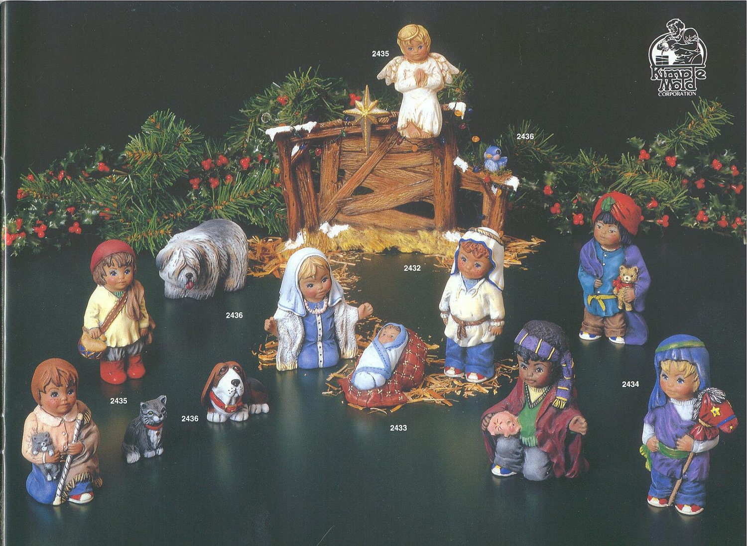 Kimple 13-piece Child Bisque Nativity - Etsy