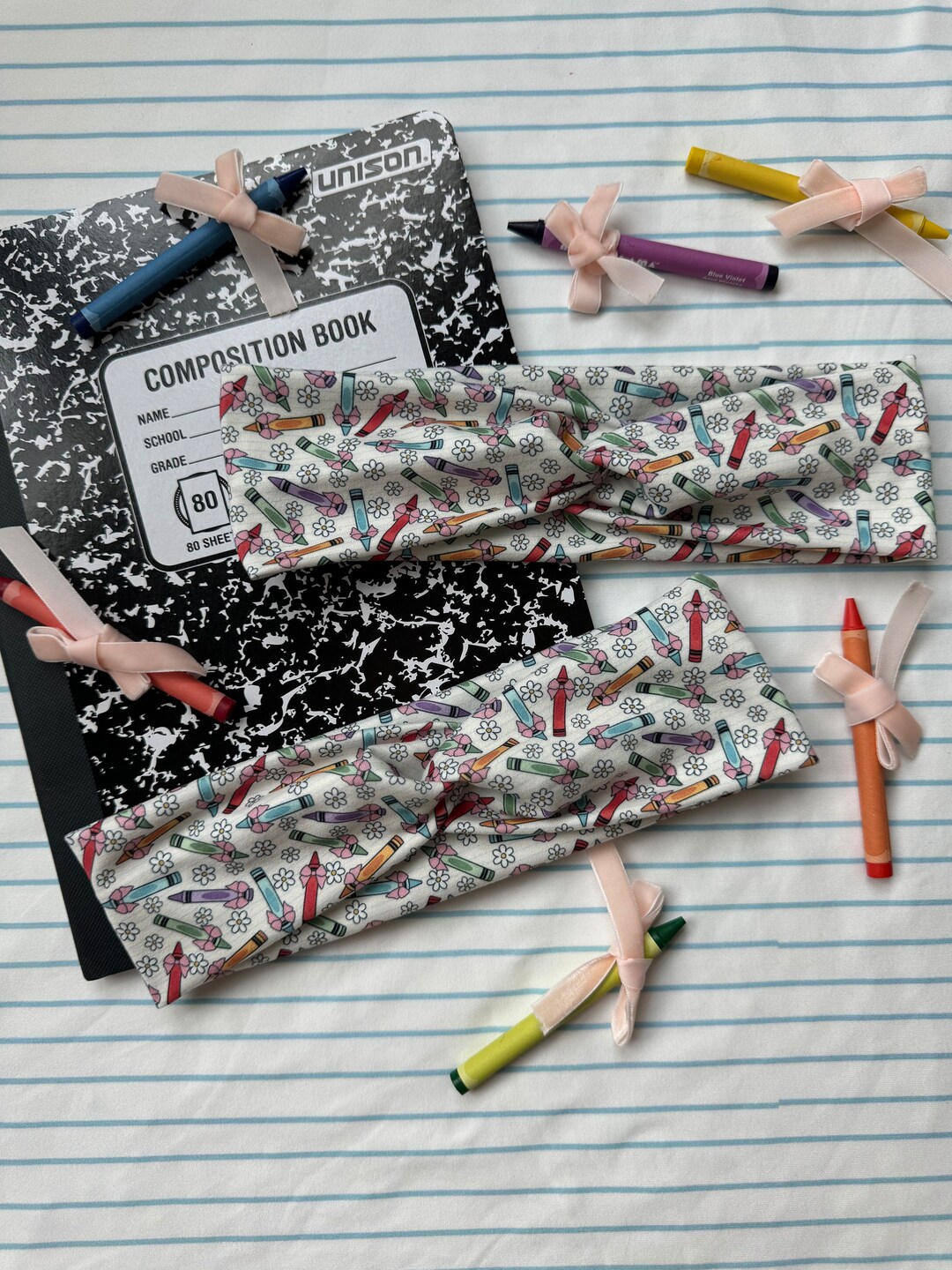 Back to School Headband, Crayons Headband, Teacher's Gift Headband ...