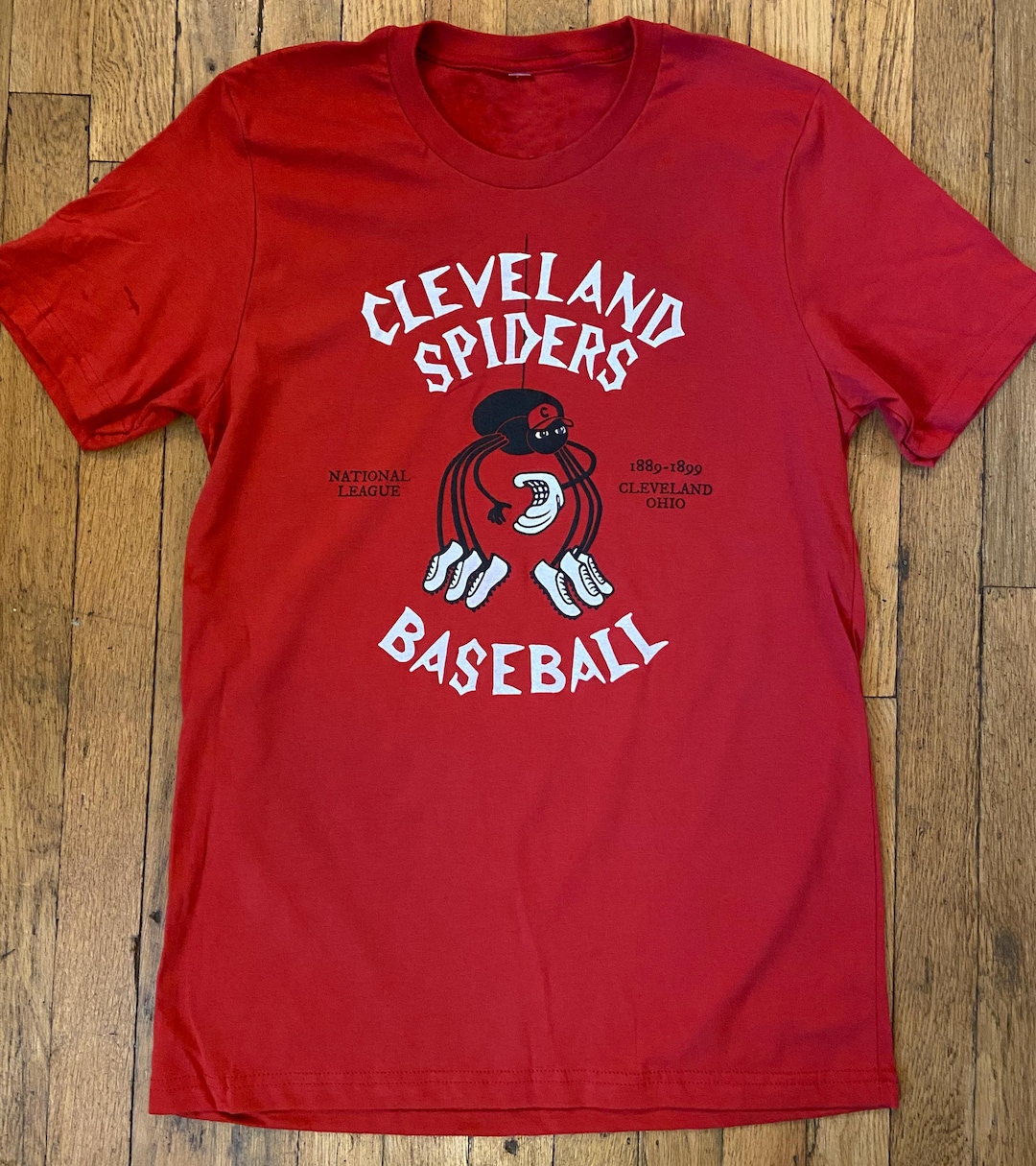 Cleveland Spiders Baseball T-shirt: Vintage Team History - Etsy