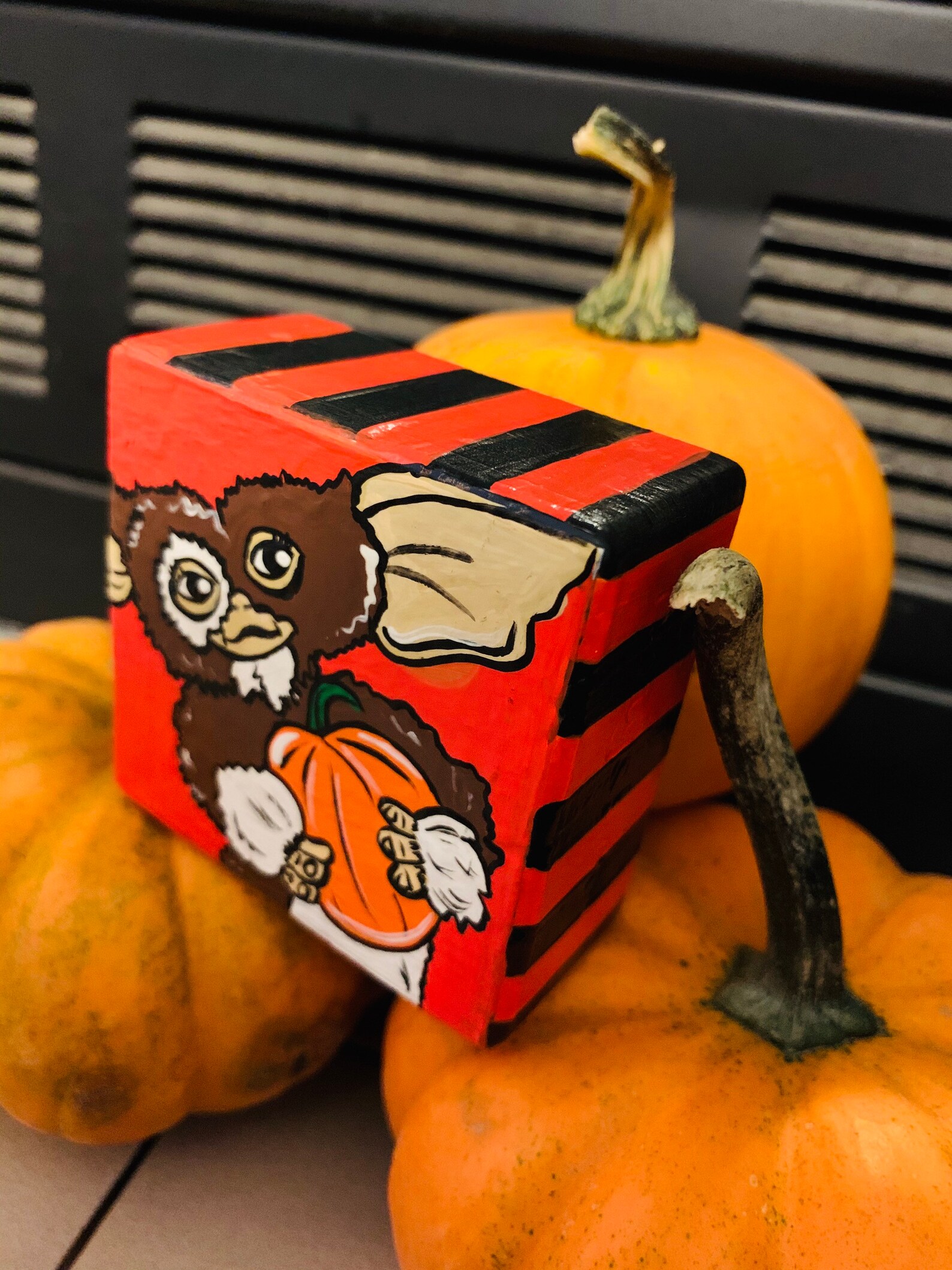 Gremlins Pumpkin Block - Etsy