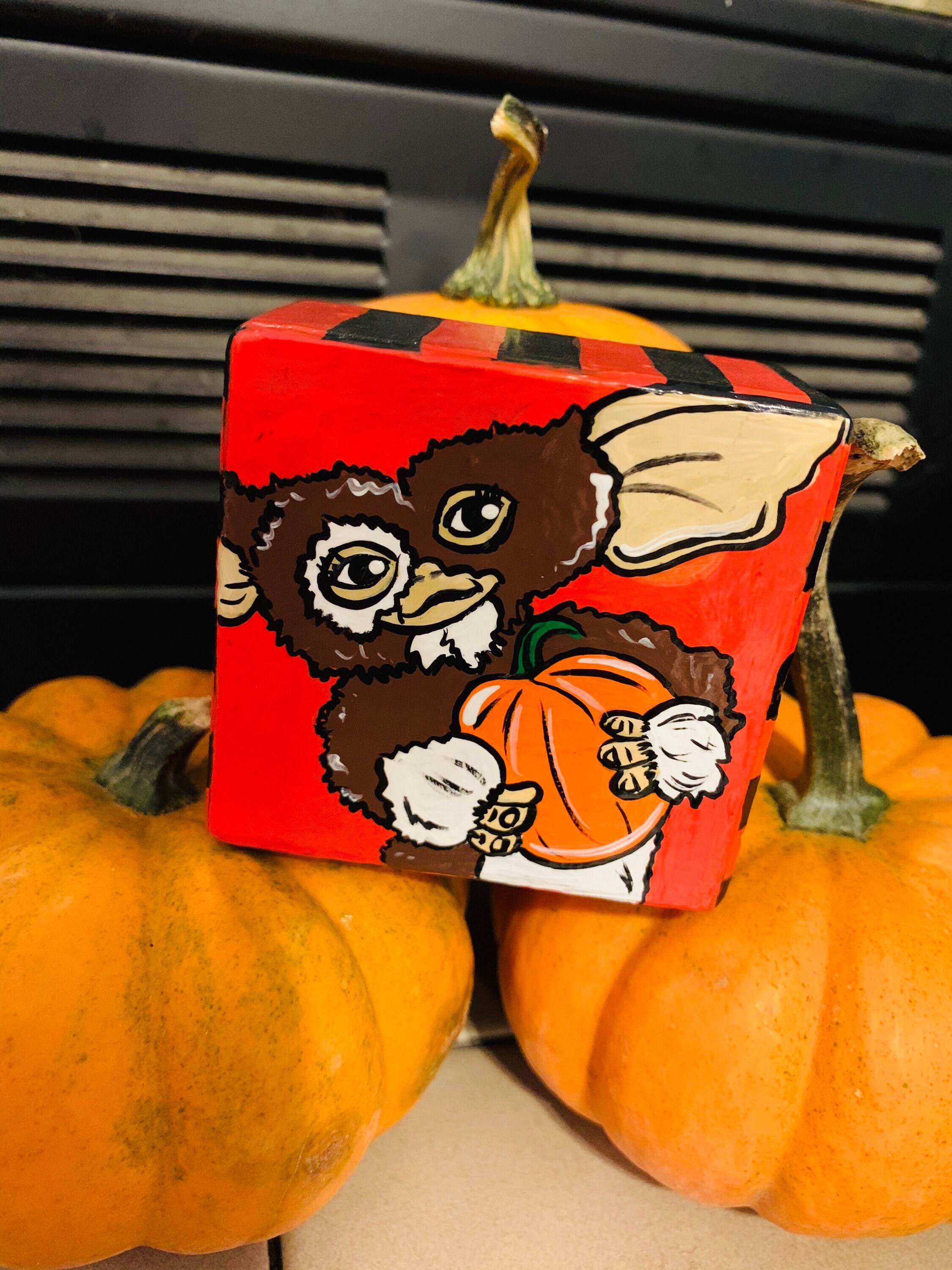 Gremlins Pumpkin Block - Etsy