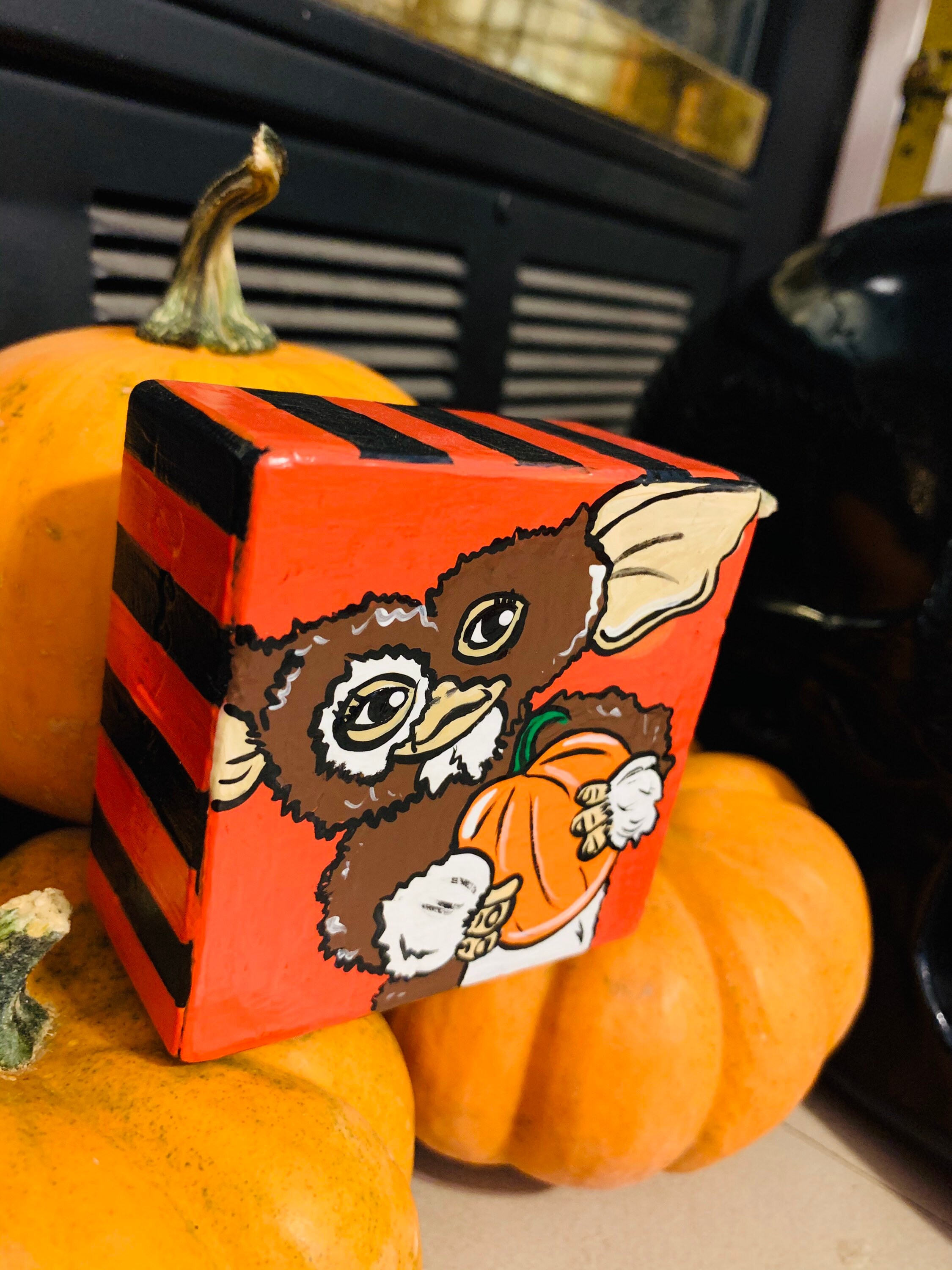 Gremlins Pumpkin Block - Etsy
