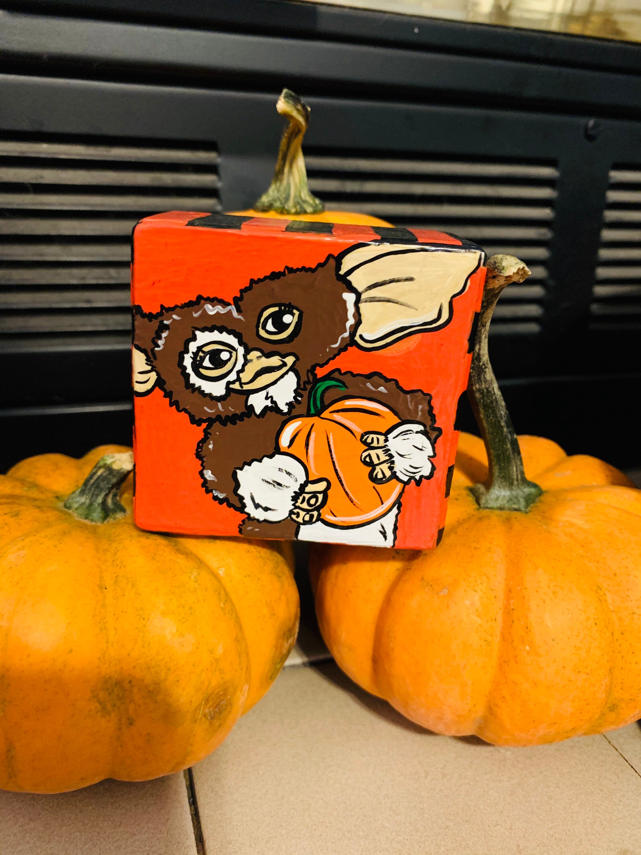 Gremlins Pumpkin Block - Etsy