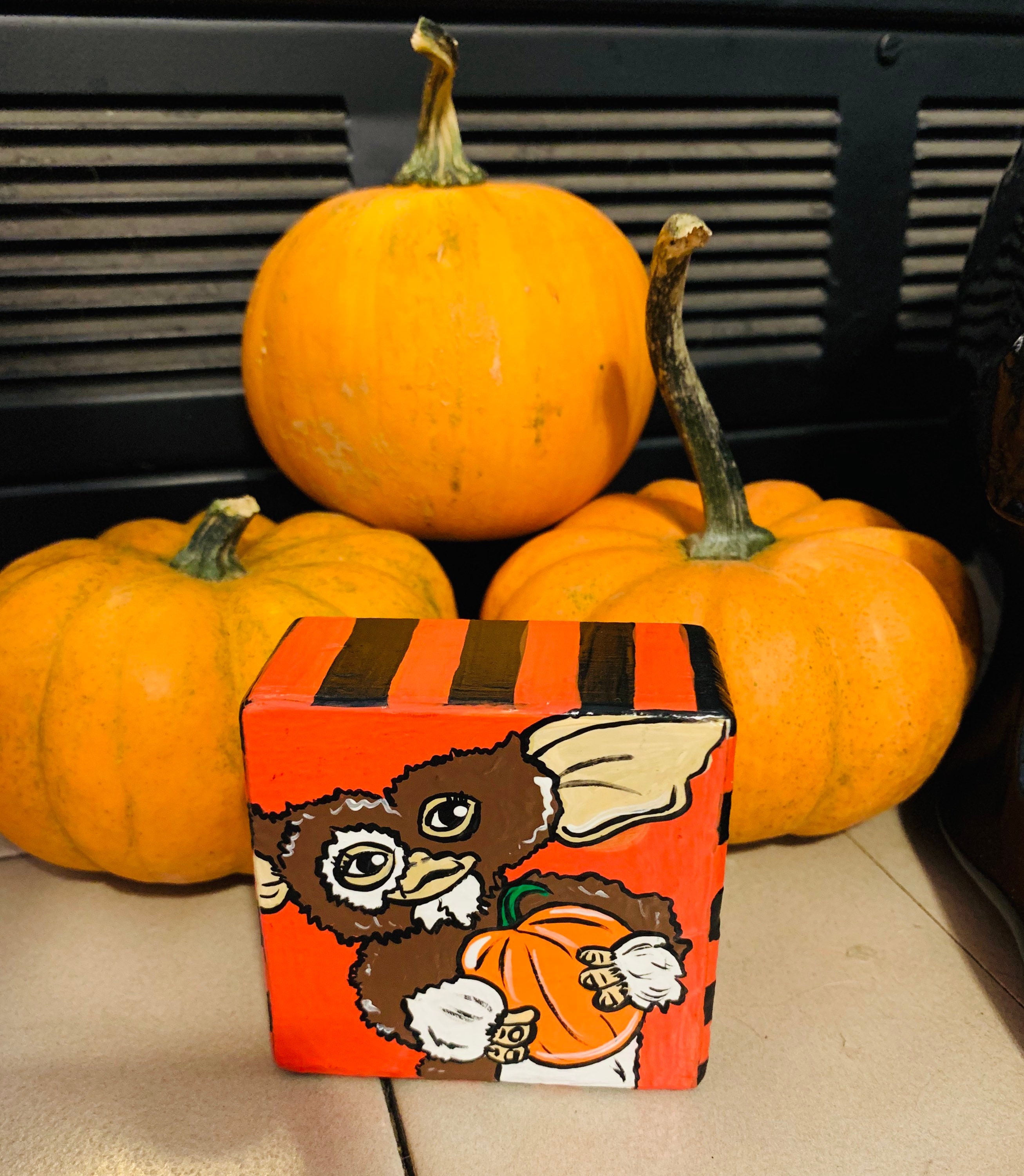 Gremlins Pumpkin Block - Etsy