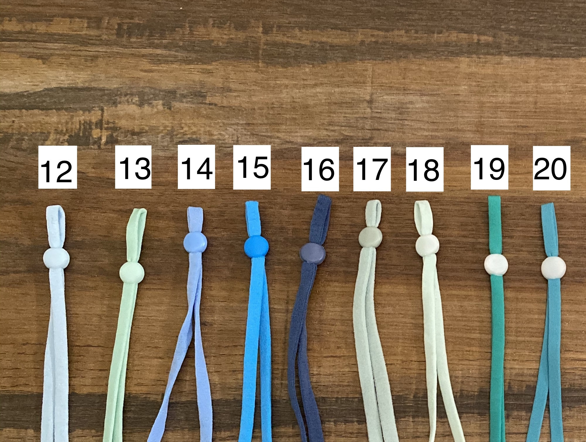 Adjustable Elastic Ear Loops for Face Masks. PreCut ear loop | Etsy