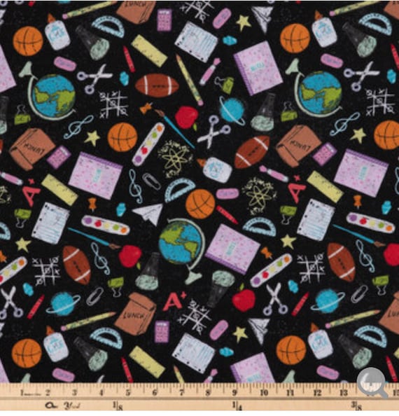 Science Themed Fabric