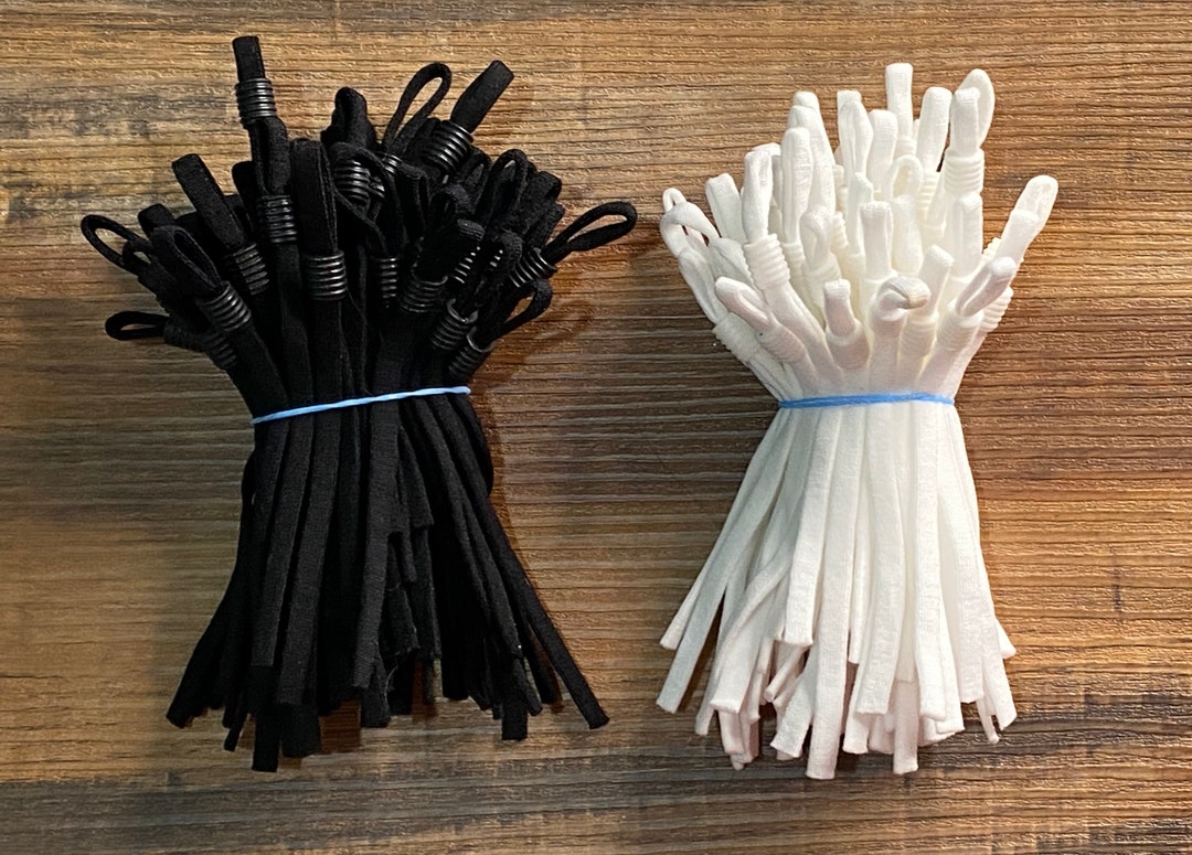 Adjustable Elastic Ear Loops for Face Masks With Silicone Mask - Etsy