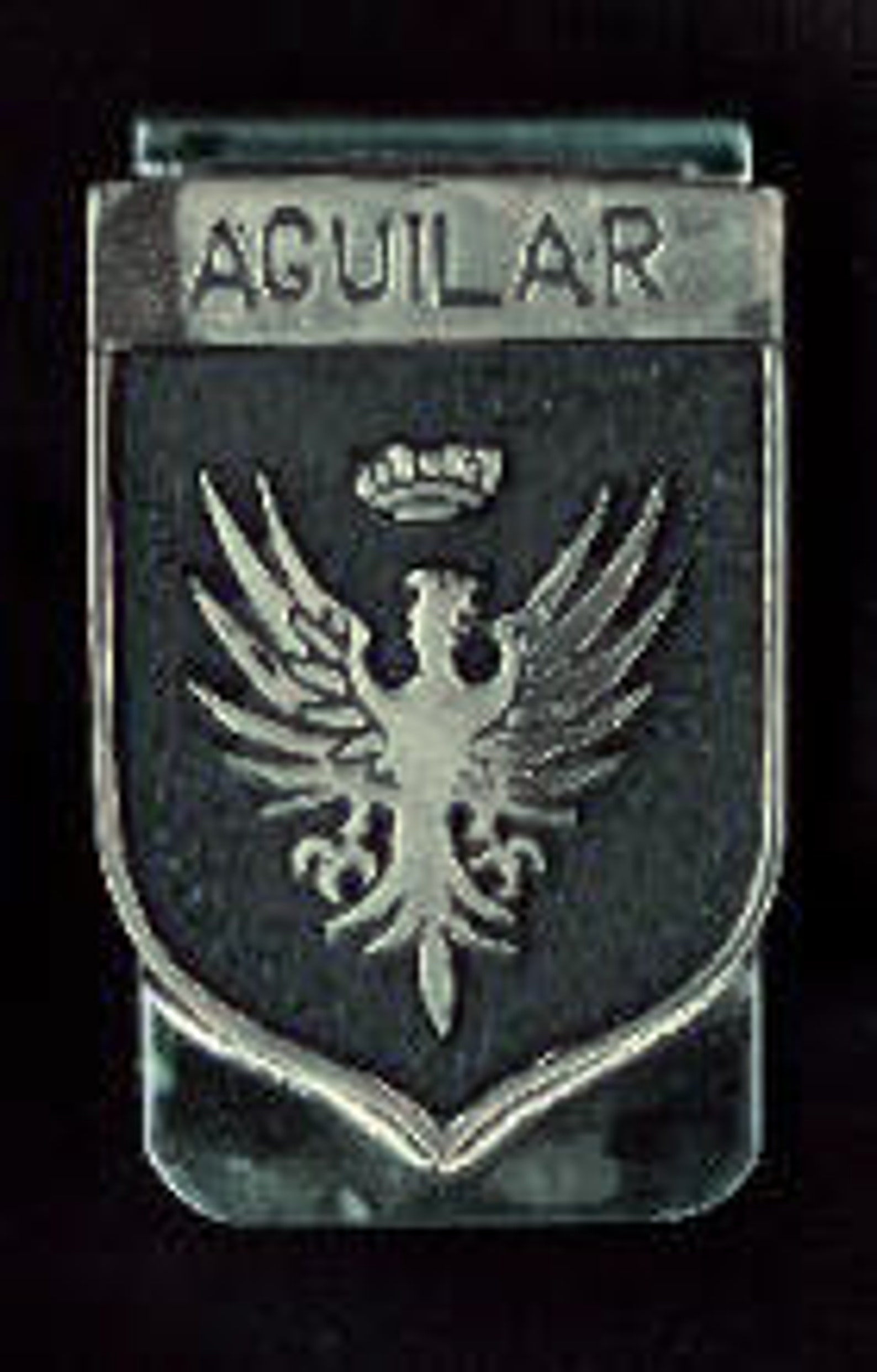Custom Surname Coat of Arms Sterling Silver Money Clip Made - Etsy
