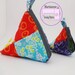 Pyramid Pouch, Coin Purse PDF Sewing Pattern, Sewing Tutorial for a Zip ...