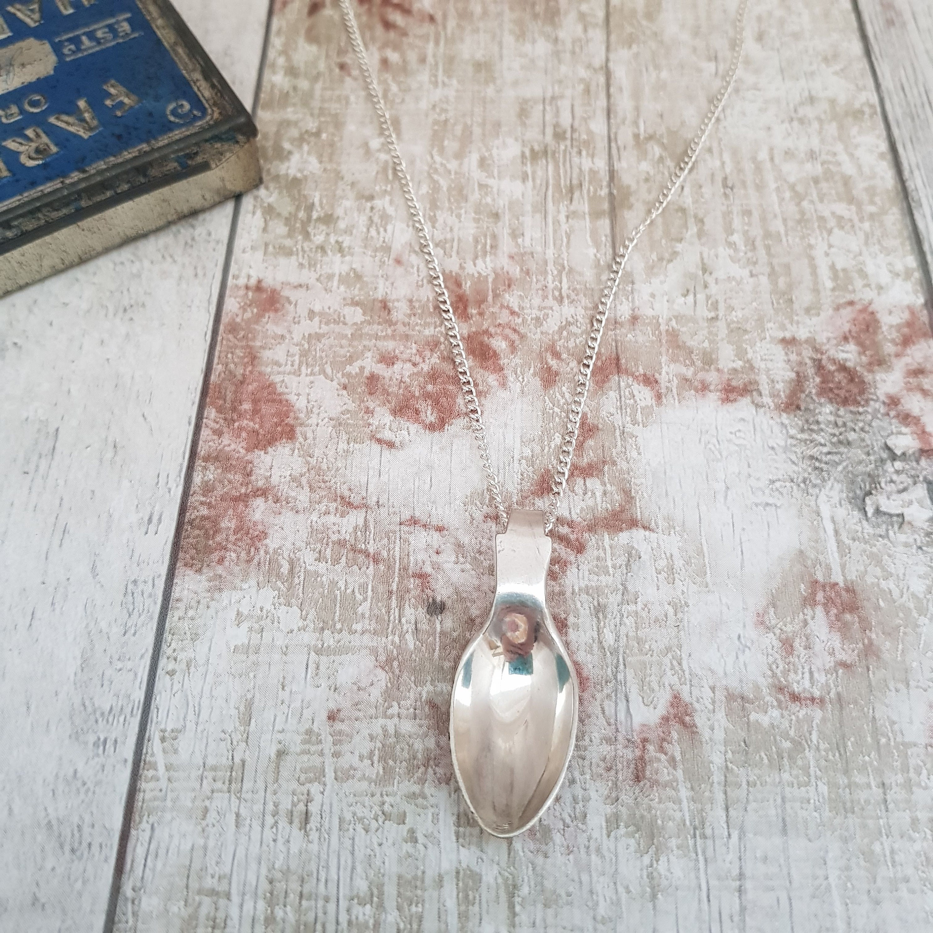 Spoonie Necklace Silver Spoon Pendant Spoon Theory Gift - Etsy UK