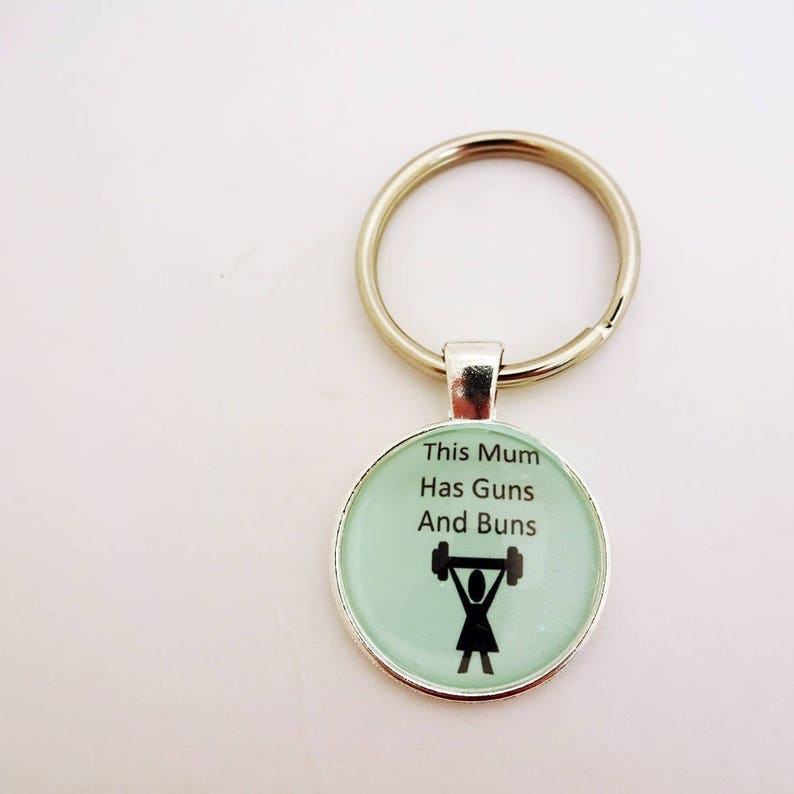 Funny Keyring Mom Keyring Mum Key Fob Fitness Keyring - Etsy