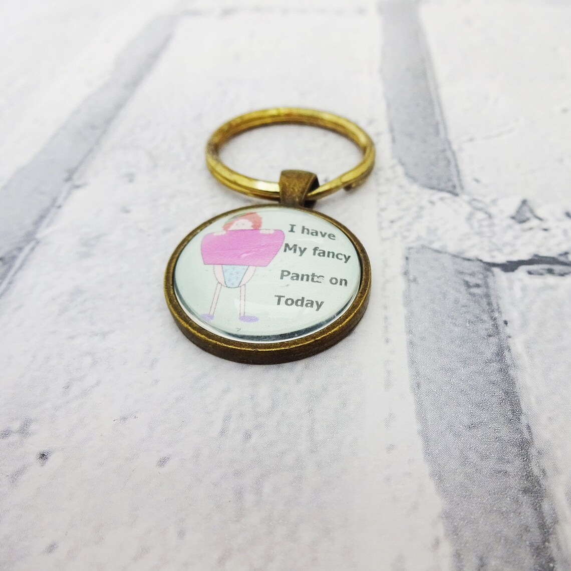 Fancy Pants Keychain Fancy Pants Keyring Funny Quote Key - Etsy