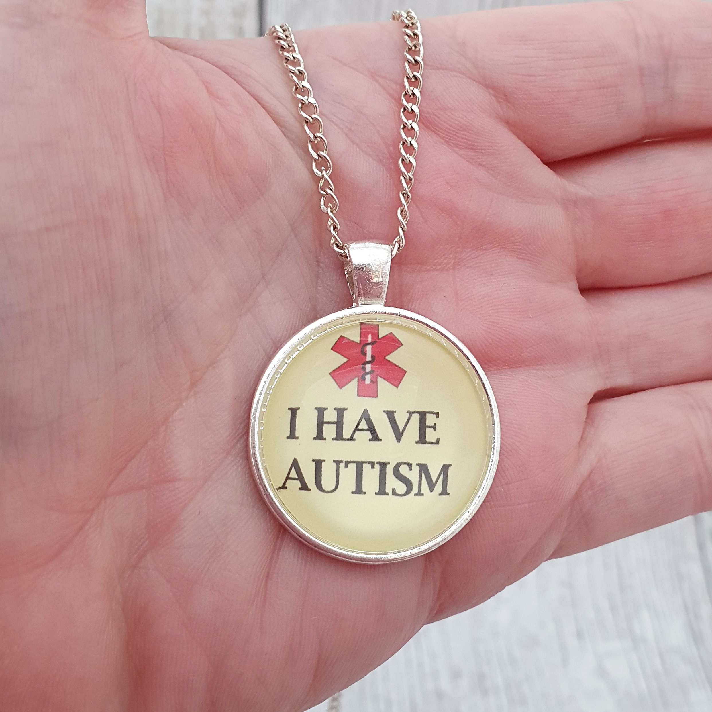 I Have Autism Necklace Autism Jewelry Autism Awareness | Etsy