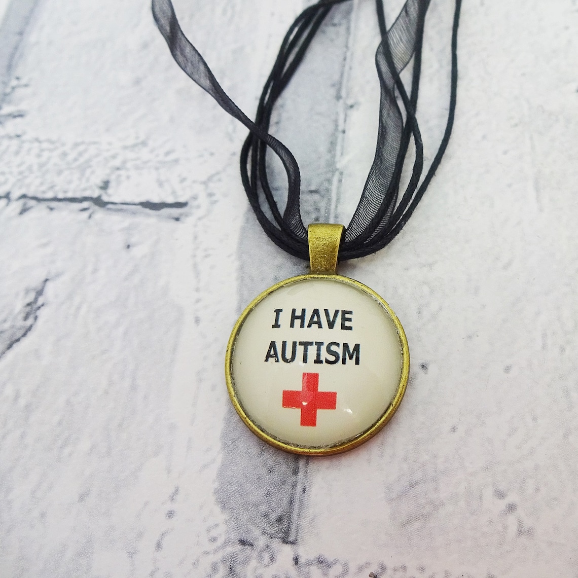 I have Autism necklace autism jewelry autism awareness | Etsy
