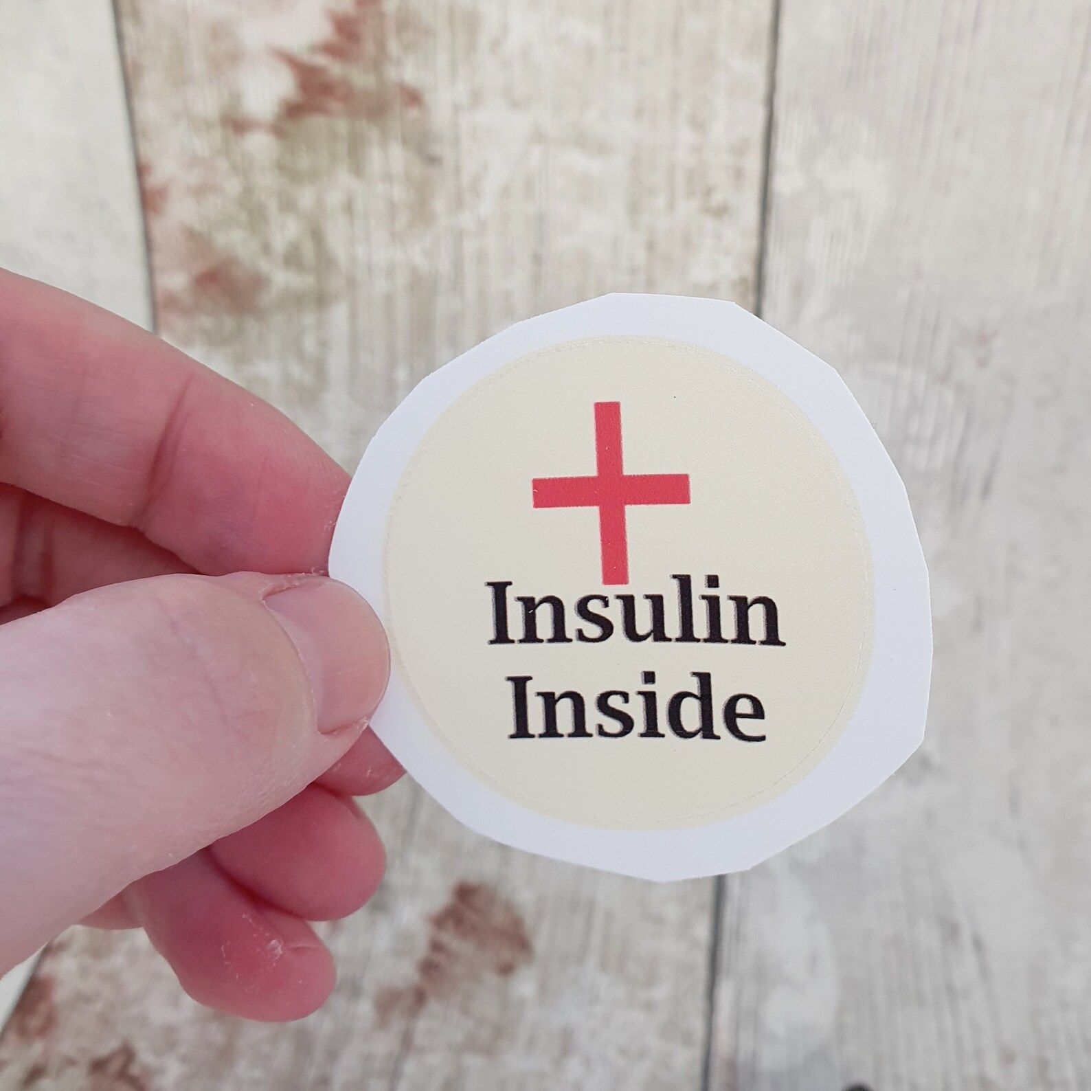 Insulin Inside Sticker, Vinyl Sticker, Medical Alert, Diabetes ...