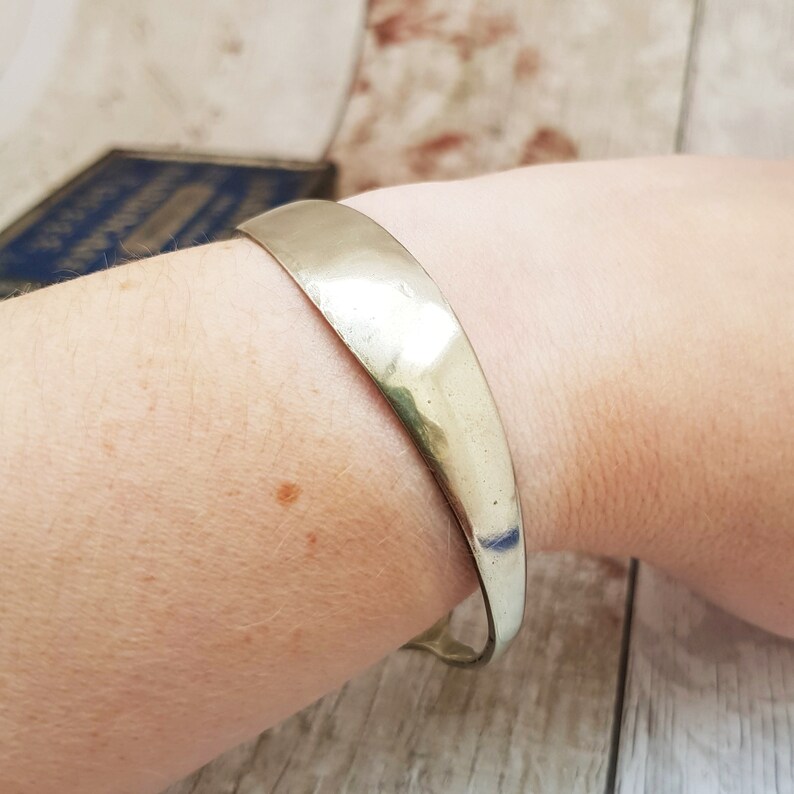 Spoon Bracelet Silverware Cuff Spoonie Gift Silver Plated - Etsy