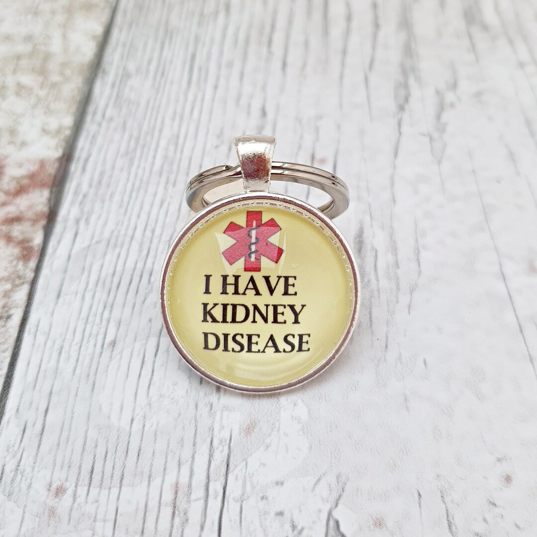 Kidney Disease Keyring Kidney Failure Dialysis Renal - Etsy