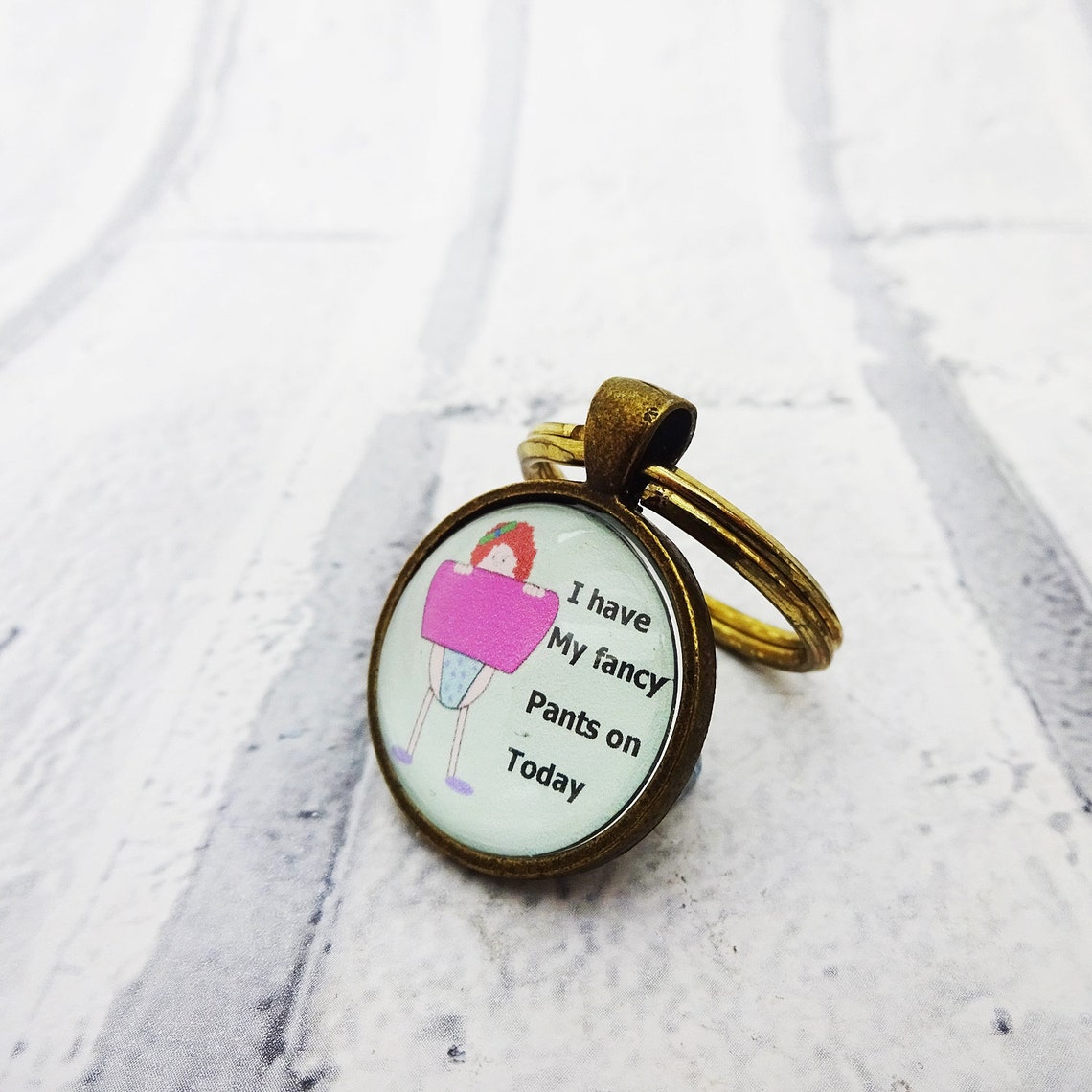Fancy Pants Keychain Fancy Pants Keyring Funny Quote Key - Etsy