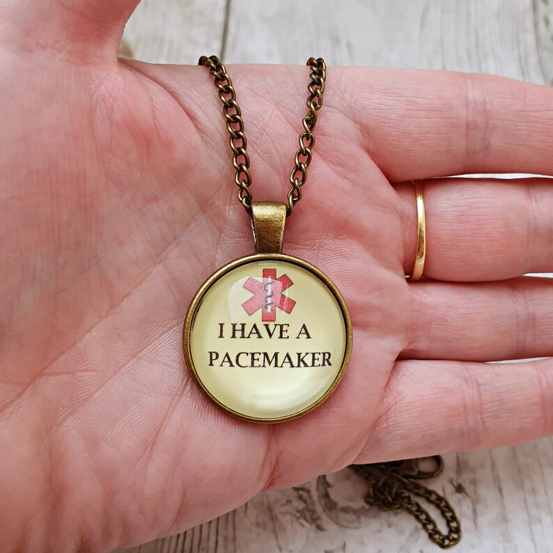 Pacemaker Medical Alert Necklace Pacemaker Fitted Medical Id - Etsy UK