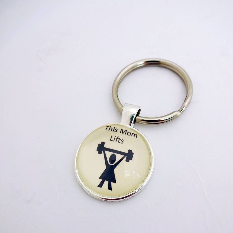 Fitness Mom Keyring Mum Keychain Fitness Key Fob Gym Bag - Etsy
