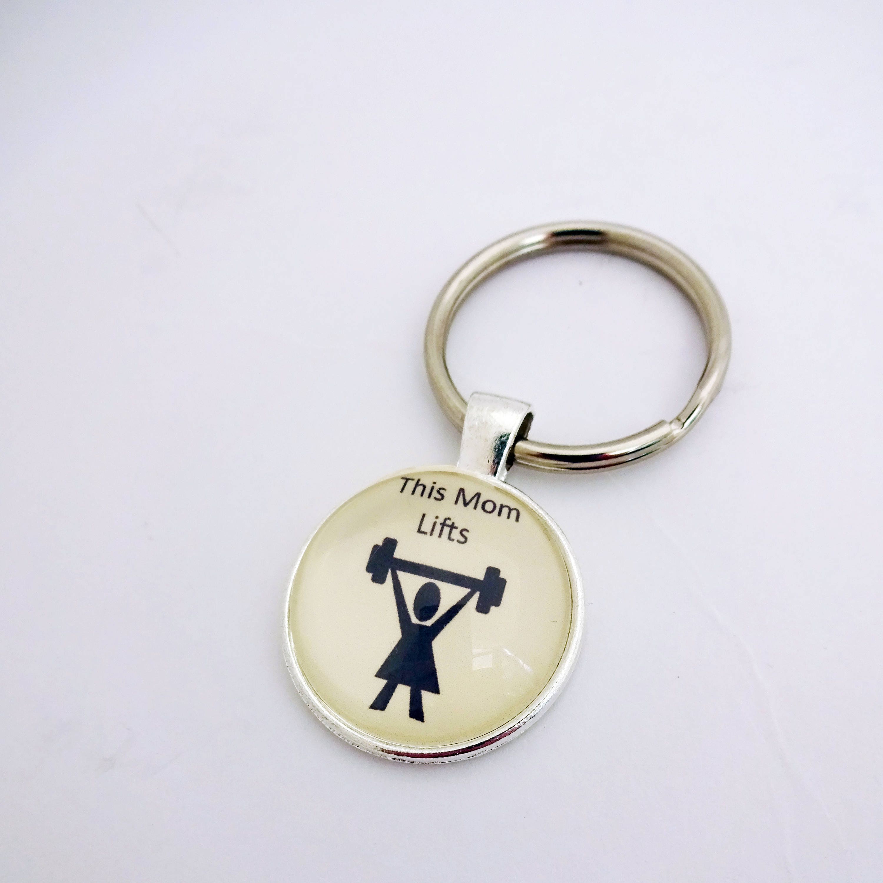 Fitness Mom Keyring Mum Keychain Fitness Key Fob Gym Bag - Etsy