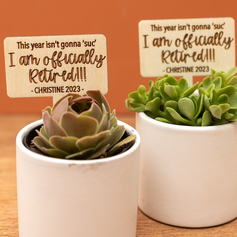 Retirement Tags - Etsy