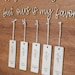 Personalized Wooden Bookmarks for Wedding Seat Chart With Table Numbers ...